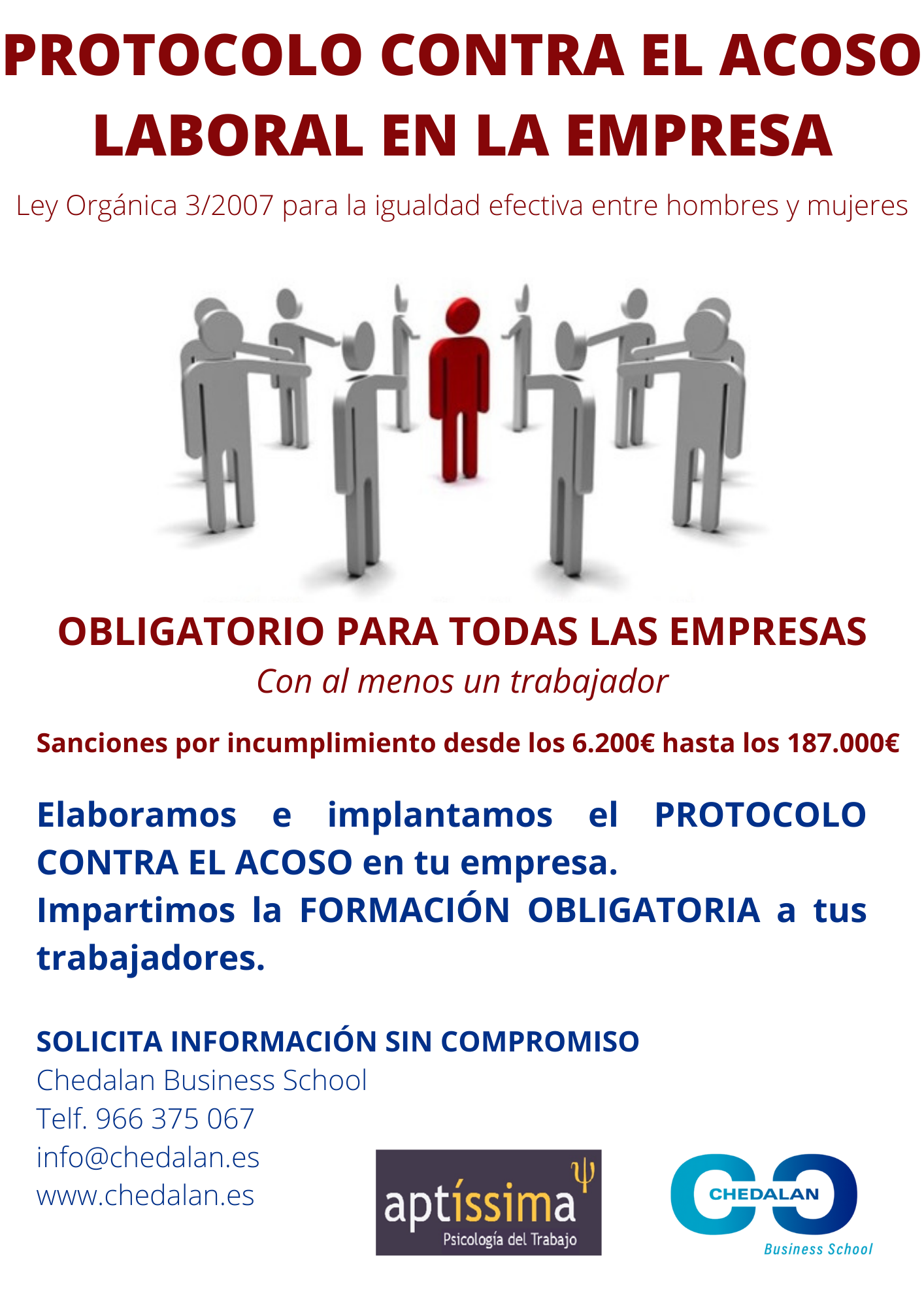 PROTOCOLO CONTRA ACOSO LABORAL EN LA EMPRESA - Chedalan